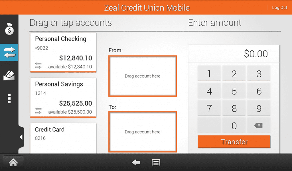 Mobile App - Zeal Credit Union